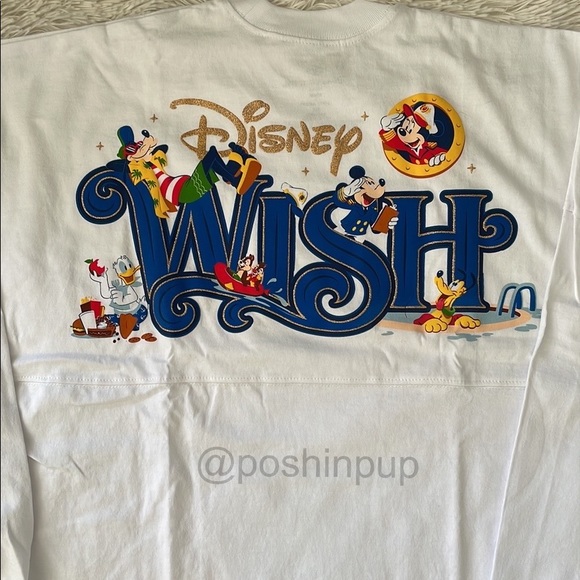 Disney | Tops | Disney Cruise Line Wish Spirit Jersey | Poshmark